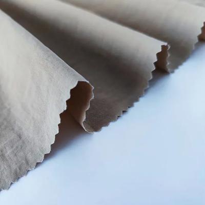 Cina 100% Waterproof Polyester Fabric Semi Dull Taslon Fabric For Men Shirts Tent 228t Taslon Fabric in vendita