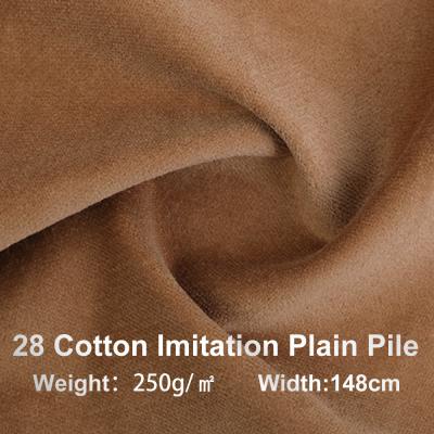 Cina Custom Polyester Super Soft Spandex Cotton Corduroy Fabric  For Pants in vendita
