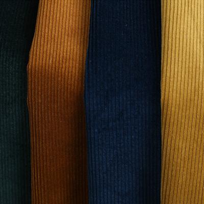 China Velvet  98% Cotton Corduroy Fabric Woven 16WALES Stretched For Sofa à venda