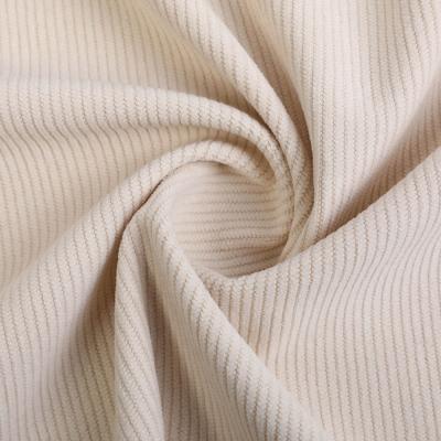 China Stretched Wide Wale Cotton Corduroy Fabric Low MOQ For Clothing à venda