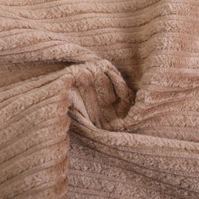 Cina Soft  Stretch 98% Cotton Corduroy Fabric Microfiber Upholstery Textile Fabric For Clothing in vendita