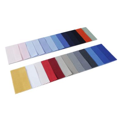 China 2022 New Arrival 26 Kinds Of Solid Color Fabrics Slightly Silkier Fabric Poly/cotton 58/59