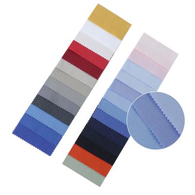 중국 Wholesale Low Moq 26 Kinds Of Solid Color Fabrics Slightly Silkier Fabric Tricot Polyester Cotton 판매용