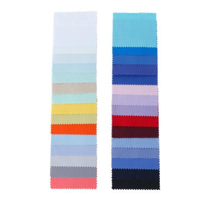 China Polyester Cotton Dress Fabric Double Faced Jacquard Dress Fabric for sale
