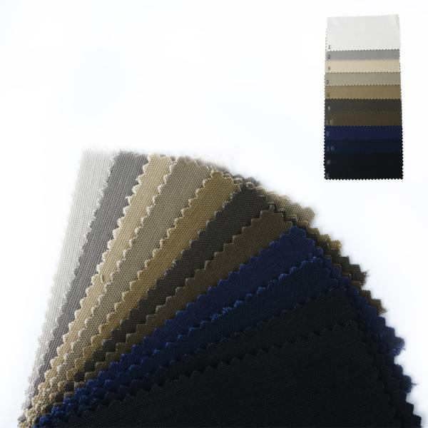 Quality New Pure Cotton Fabrics 98% Cotton Fabric 2% Spandex 335gsm Cotton Fabric For for sale