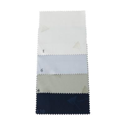 China Small Triangle Pattern Cotton Spandex Polyester Sustainable Fabric For Suit Pants And Blazer Production for sale