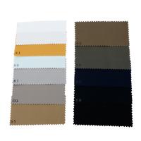 China Double Faced Pure Cotton Plain Fabric For Making Men'S Suits for sale