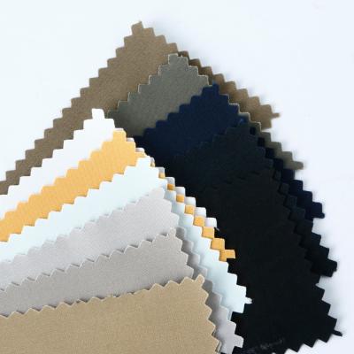 China Double Faced Pure Cotton Plain Fabric For Making Men'S Suits for sale