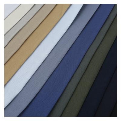 China Enzyme Washing Multiple Colors 3% Spandex 97% Cotton Fabric For Clothes For Suit Pants And Shirts Production for sale