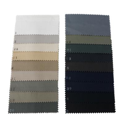 China Multiple Colors Enzyme Washing 100% Cotton Fabrics And Textiles For Premium Suit Trousers for sale
