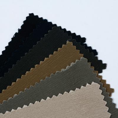 China Hot Selling Spandex Tencel Fabric Medium Weight 324GSM Twill Tencel Polyester Cotton Spandex Fabric for sale