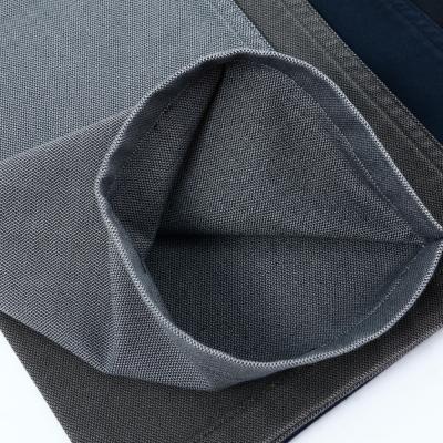 Cina Dark Materials Polyester Cotton Spandex Fabric Interwoven Dobby Fabric For Clothing in vendita