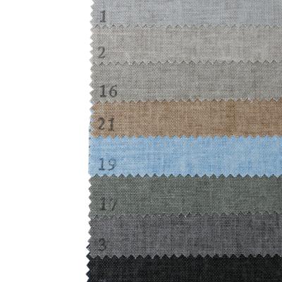 Cina Custom Size 70% Viscose 30% Linen Trouser Pants Fabric Soft And Comfortable in vendita
