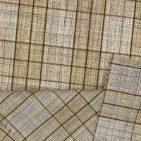 China Customized Color TR200GSM Polyester Plaid Fabric Medium Weight for sale