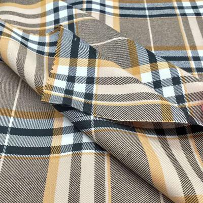 Cina TR Stretch Color Woven Plaid Fabric For Casual Suit Jacket Pants in vendita