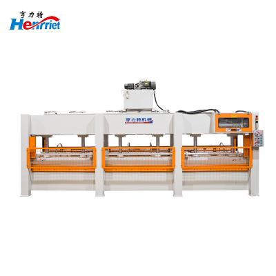 China Automatic Ply Board Machine Extended Particle Board Pressing Machine 5.5KW for sale
