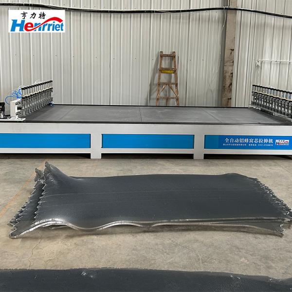 Quality 220V Honeycomb Panel Production Line Automatic Honeycomb Core Stretching Machine for sale