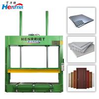 Quality Wooden Door Cold Press Machine Automatic Conveyor Track Hydraulic Pressing for sale