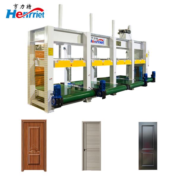 Quality 5.5kw Wood Door Press Machine Customized Sandwich Panel Press Machine for sale