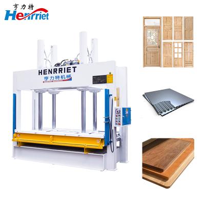 China Heavy Duty Wood Cold Press Machine Four Cylinder Cold Press Plywood Machine 100T for sale
