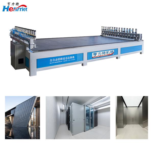 Quality 220V Honeycomb Panel Production Line Automatic Honeycomb Core Stretching Machine for sale