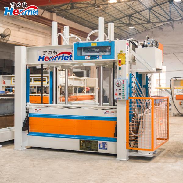 Quality 50T Wood Heat Press Machine 8 Layer Veneer Press Machine 380V for sale