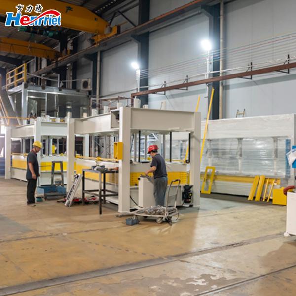 Quality 4 Layer Hot Press Machine 160T Plywood Hot Pressing Machine Automatic for sale