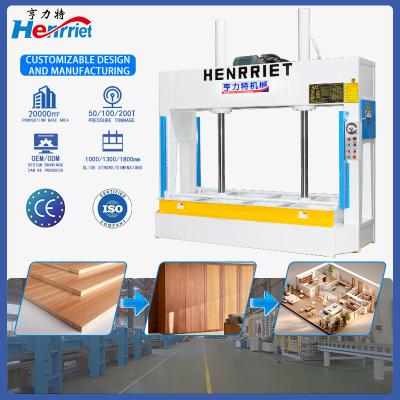 China Customizable 50T Industrial Cold Press for Decorative Wood Panel Pressing Forming for sale