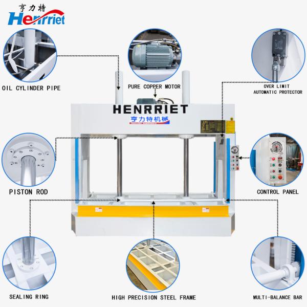 Quality Customizable 50T Industrial Cold Press for Decorative Wood Panel Pressing for sale