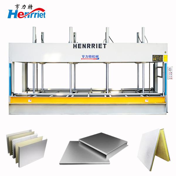 Quality 50T 8-Cylinder Cold Press for Curtain Wall Panels Fireproof & Lightweight Aluminum Honeycomb Solutions for sale