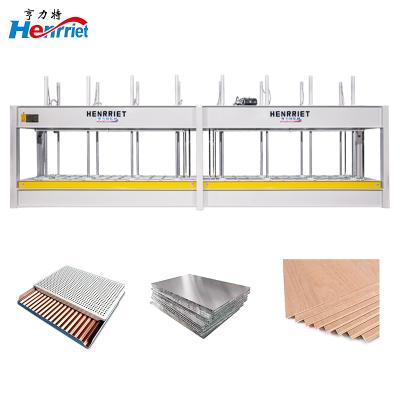 China Customize 30T 16-Cylinder 2-Stage Cold Press for Door Factory  Wood Medical Aluminum Stainless Steel Doors for sale