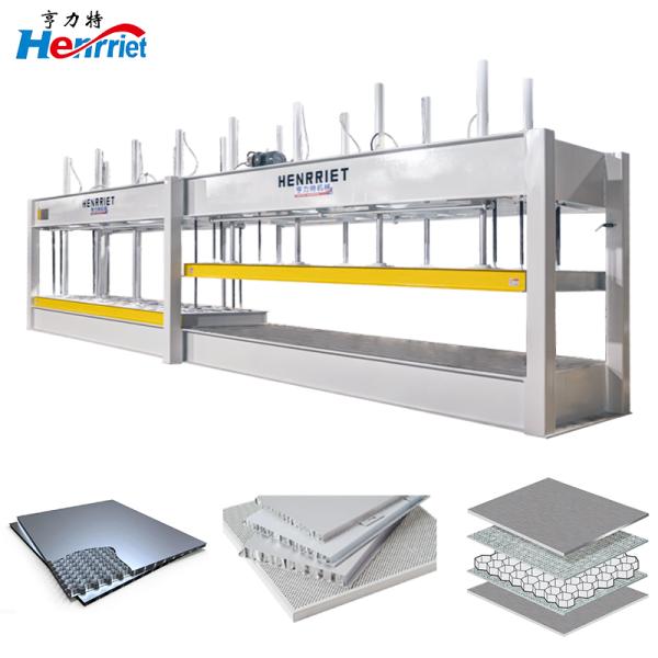 Quality 30T 16-Cylinder 12M Cold Press for Curtain Wall Panels and Metal Honeycomb Insulated Aluminum Solutions for sale