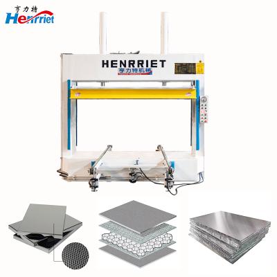 China Labor-Saving Acoustic Panel Line: Fully Automatic Chain Cold Press for Modern Architectural Factories for sale