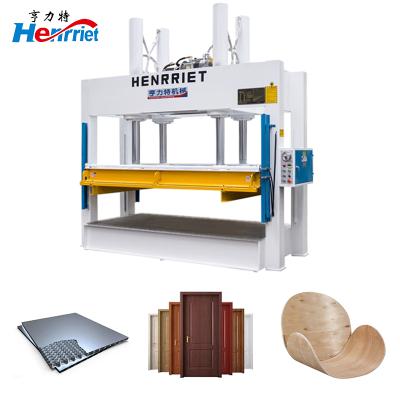 China Customize 100t Four Cylinder Square Stroke Cold Press Machine Used For Bending Furniture Boards And Plywood for sale