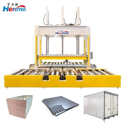 China Customize 160T Heavy-Duty Dual-Side Auto Feed Cold Press Hydraulic Press for Plywood Large Honeycomb Panels for sale