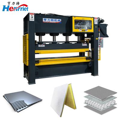 China One Press Multiple Metal Panels: 300T System Handles Aluminum Honeycomb Stainless Steel Insulated Sandwich Boards for sale
