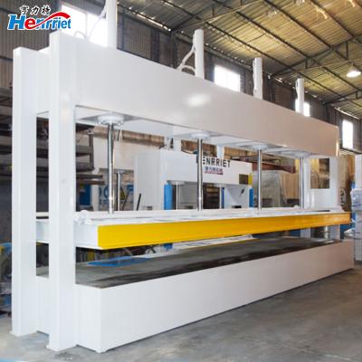 China 75t four cylinder hydraulic cold press machine for solid composite door steel wood door for sale