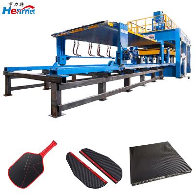 China Dual station movable slide hot press machine with 940mm maximum pressure for carbon brazing plates and prosthetic limbs for sale