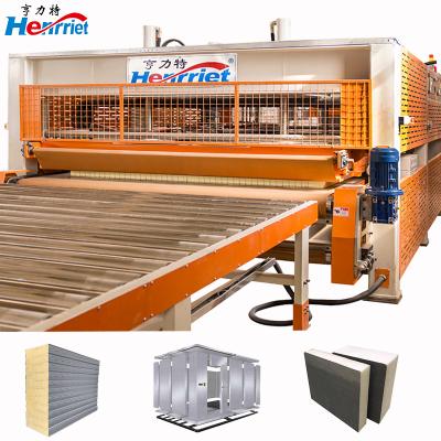 China Automatic Hot Press Production Line with 80 T Maximum Pressure and 4600mm*2650mm Work Platen Size for Honeycomb Sandwich Panels and Battery Casings for sale
