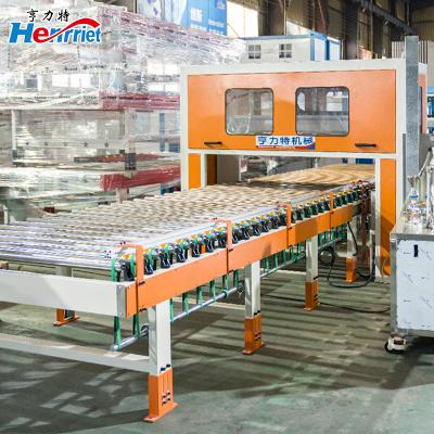 China Automatic Glue Spraying Machine for Sandwich Panels with PLC Control, Adjustable Speed 1-12m/min, and Customizable Width 200-1300mm for sale