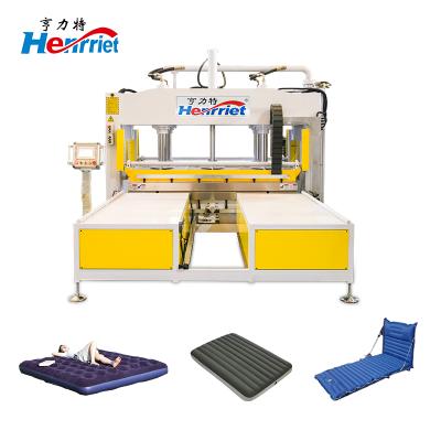 China Automatic Feeding and Discharging 100T Rubber Vulcanization Press Machine with 2200*1650mm Work Platen for Yoga Mat Embossing for sale