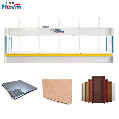 China Electric Cold Press Laminating Machine with 75T Max Pressure 8000*1500mm Work Platen Size and 5.5kw Motor Power for Woodworking for sale