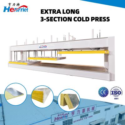 China Hydraulic Cold Press Machine with 3 Independent Press Beams for 50 Tons Maximum Pressure and 2200mm Maximum Processing Width for sale