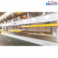 China 3-Section Laminator Cold Press Machine with 50 Tons Maximum Pressure and 2200mm Maximum Processing Width for sale