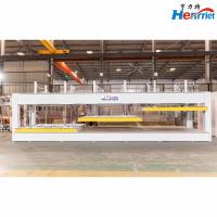 China 3-Section Long Bed Hydraulic Cold Press Machine with 50 Tons Maximum Pressure and 2200mm Processing Width for Honeycomb Panels for sale