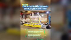 Double-Side Automatic Feeding Cold Press: Synchronizing Alternate Feeding with Cold Lamination