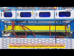 80t panel making machine hot press composite panel machine automatic of box type truck plate