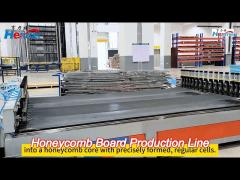 220v honeycomb panel production line automatic honeycomb core stretching machine