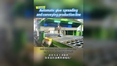 Henrriet automatic glue pouring machine production line