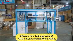 Henrriet Fully automatic glue pouring machine conveyor line